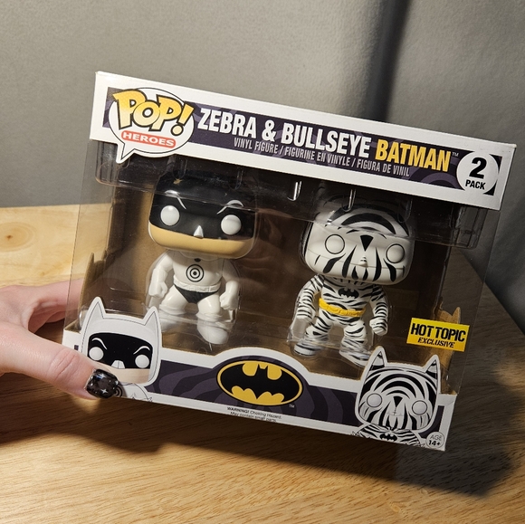 Other | Zebra Bullseye Batman Funko Pop | Poshmark